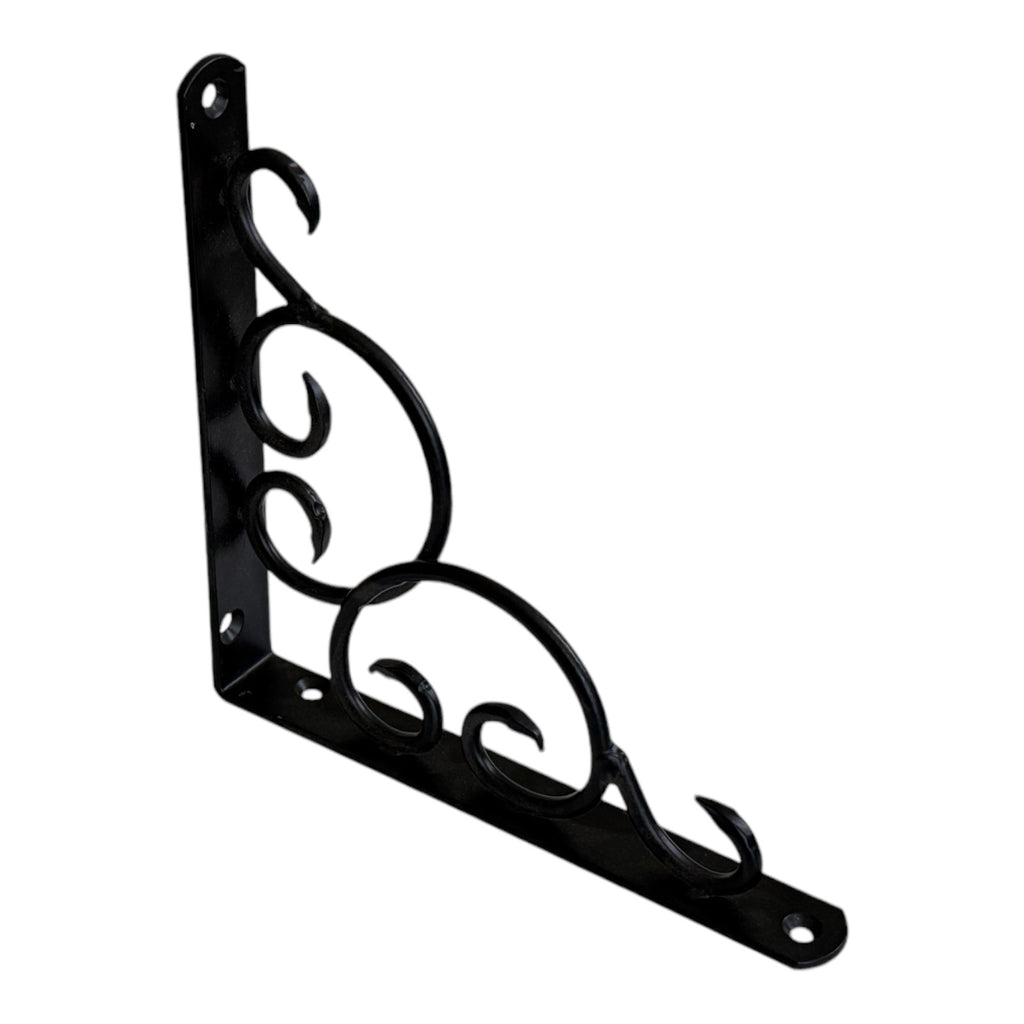 Curly 190 Metal Shelf Brackets – 19 cm Wall Mounted | Furniture Star ...